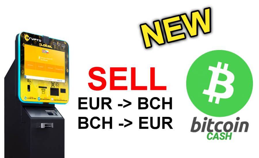 Sell and Buy Bitcoin Cash with CryptoLocalATM the best provider